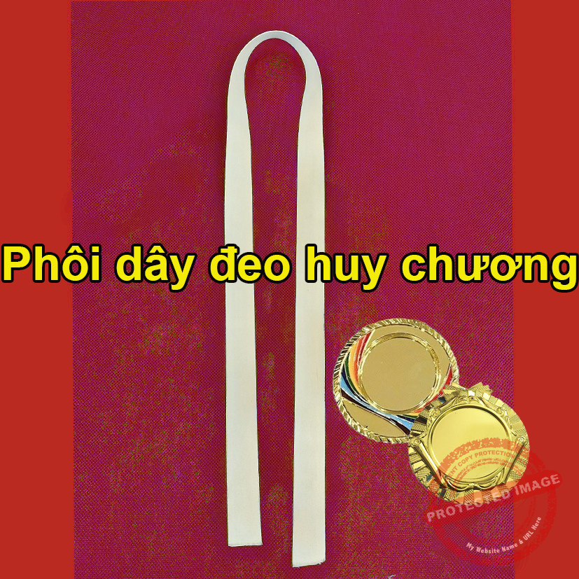 Phôi dây đeo huy chương giá rẻ - Vattungochan.com
